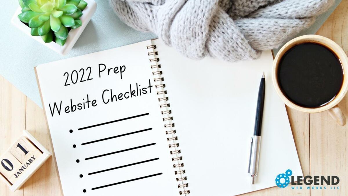 Your 2022 Website Prep List